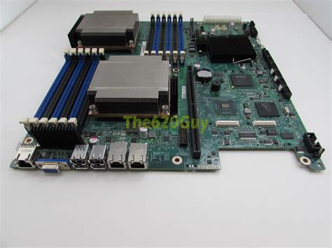 Intel Sr2600 Server Motherboard S5520ur Xeon E5620 2 4ghz Cpu Riser Rmm3