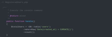 laravel cronjob scheduling tutorial