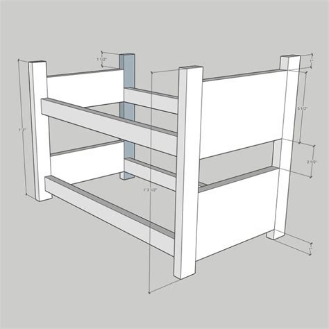 Simple Free Plans For Easy Gorgeous Diy 18 Doll Bunk Beds