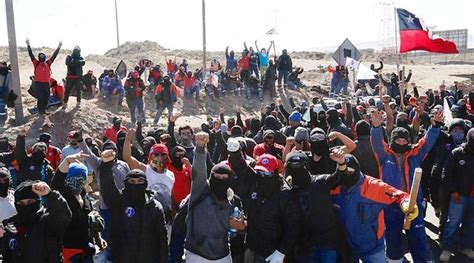 Bhp Workers At Escondida Copper Mine Go On Strike Miningcom