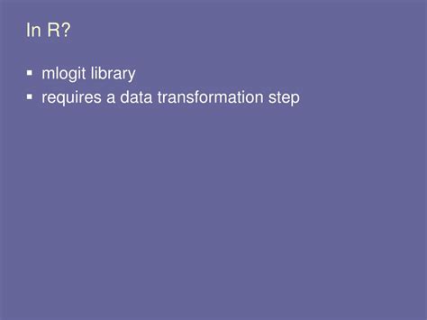 PPT Lecture 18 Ordinal And Polytomous Logistic Regression PowerPoint Presentation ID 4625162