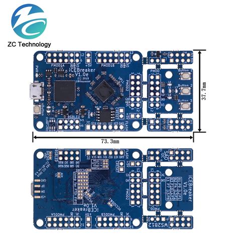 Icebreaker V10e Fpga Placa De Desenvolvimento Ice40up5k 120 Kbit Para