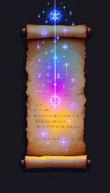 Free Mystical Mathematical Scroll Image Download At Stockcake