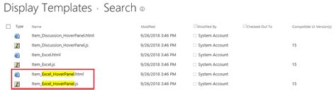 Sharepoint 2019 Search Hover Panel Not Showing Preview Of Only Excel Files Microsoft Qanda