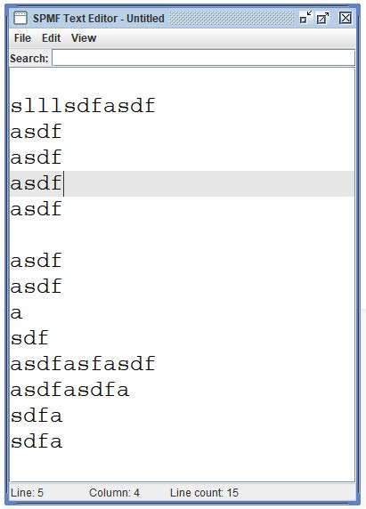 An Integrated Text Editor In Spmf The Data Blog