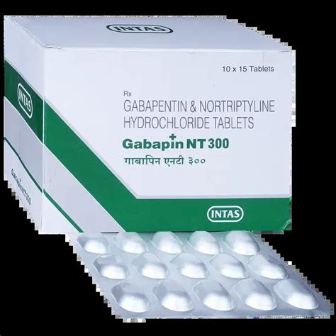 Gabapin Nt 300mg 10mg Tablet View Usage Side Effects Price And Subtitute Egmedi