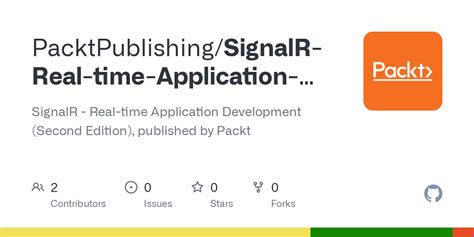 Github Packtpublishingsignalr Real Time Application Development