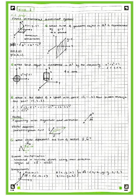 Solution Calculus 2 3d Coordinate Systems Vectors Studypool
