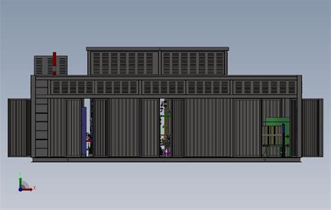 脱硫撬 Solidworks 2016 模型图纸下载 懒石网