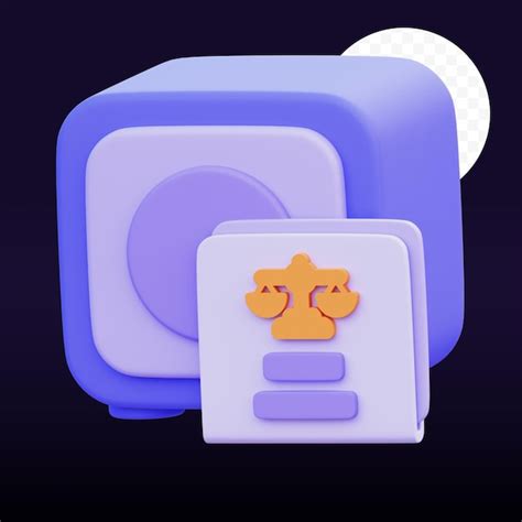 Premium Psd Safebox 3d Graphic Illustration