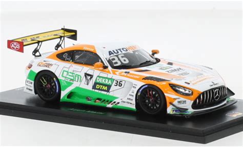 Diecast Model Cars Mercedes Amg Gt 143 Spark 3 No36 Amg Team Getspeed