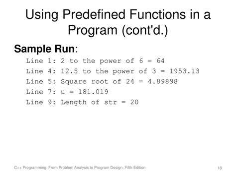 Ppt C Programming From Problem Analysis To Program Design Fifth