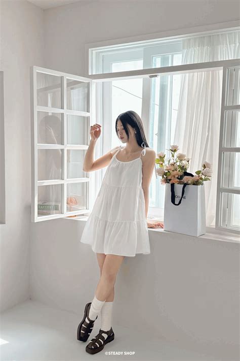 스테디 휴양지룩 아린 뷔스티에 원피스 colors