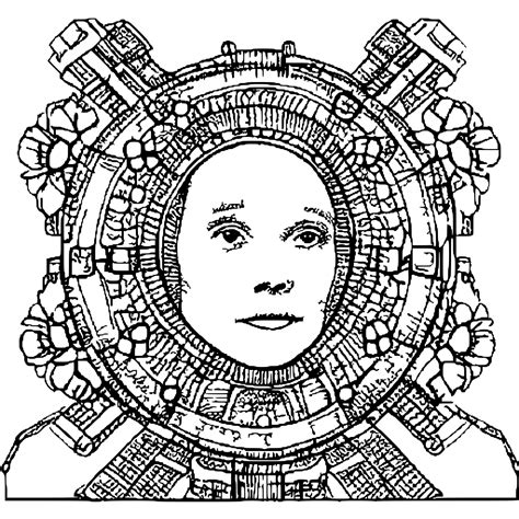 ada lovelace computer coloring page · creative fabrica