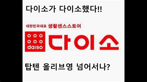 다이소가 다이소했다가성비 갑 화장품 옷으로 올영 톱텐 넘는다 Youtube