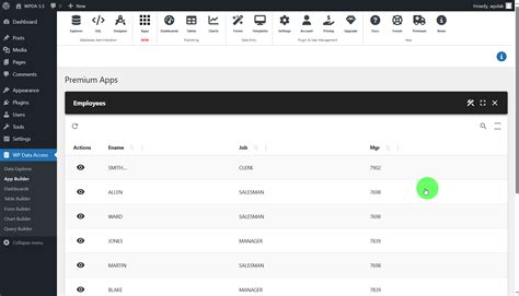 The App Builder Wp Data Access 55 Wp Data Access