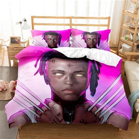Xxxtentacion Bedding Three Piece Baganime