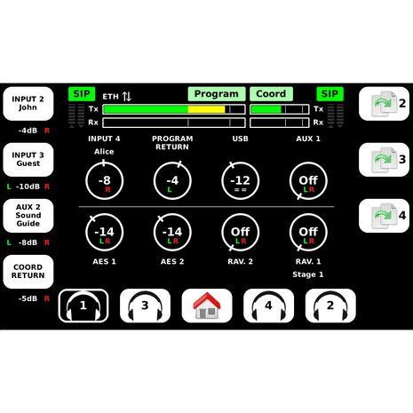 Audio Interfaces Streaming AETA SCOOP TEAM DOUBLE CODEC OVER IP AND AES Pro Gear SA