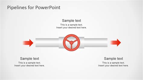 Pipeline Shapes PowerPoint Template SlideModel