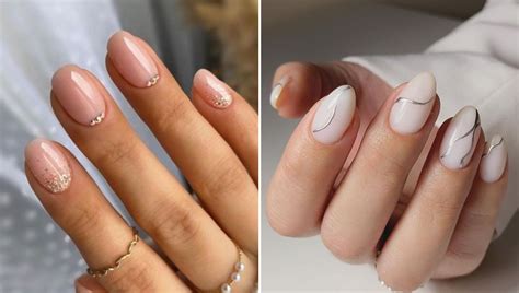 Uñas Cortas Naturales 4 Diseños De Manicura Con Gelish Bonito Serzen