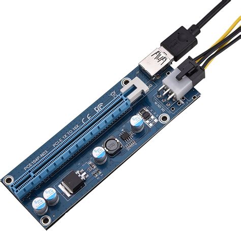 Richer R Pci E Express Extender Mini PCI E To PCI Express X Extender Riser Adapter With SATA