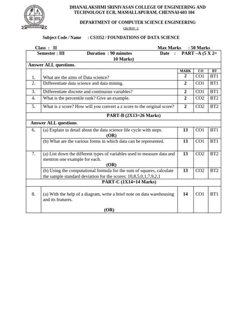 Fds Cia1 Qp Set1 Andset2 Pdf