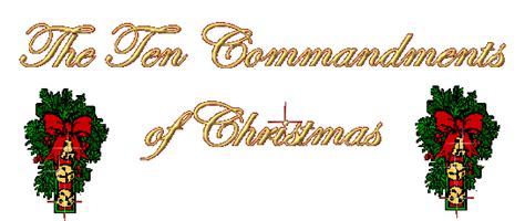 Desktop Angel The Ten Commandments Of Christmas