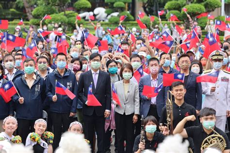 國慶升旗 陳其邁：都是台灣人、高雄人以台灣、高雄為榮 地方 Nownews今日新聞