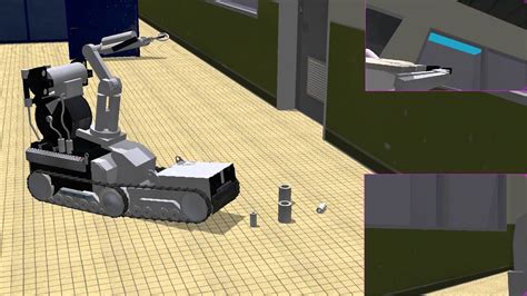 Simulation Of Real Tracked Robots In Webots Youtube