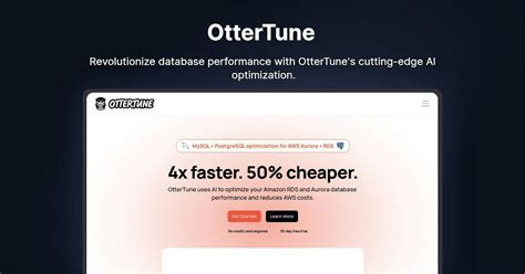 Ottertune Ai Powered Database Optimization For Postgresql And Mysql