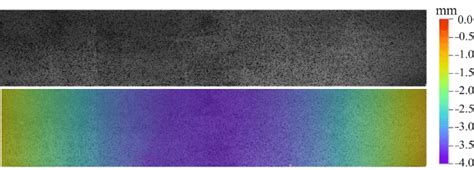Full Surface Speckle Pattern And Contour Of The Beam Surface