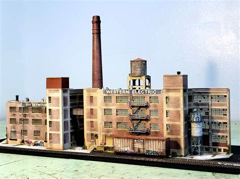 N Complex Back Ver 1 N Scale Background Building Flickr