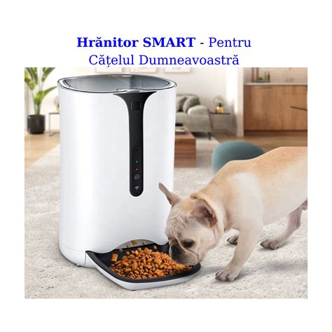 Автоматична хранилка 6l Smart Wi Fi За кучета и котки Програмируема Управление чрез