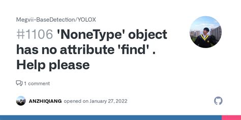 Nonetype Object Has No Attribute Find Help Please · Issue 1106