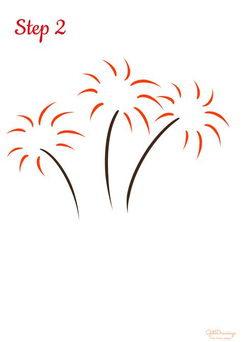 How To Draw Fireworks GetDrawings Com