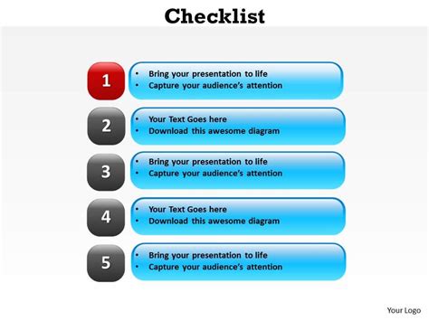 Checklist Powerpoint Slide PowerPoint Presentation Templates PPT Template Themes