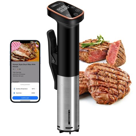 미국 플러그 진공 수비드 쿠커 침수 순환기 정확한 요리 Wi Fi 제어 1100w 히터 정확한 온도 Aliexpress