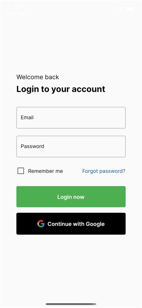 Constructing A Responsive Login Web Page In Flutter Handla It