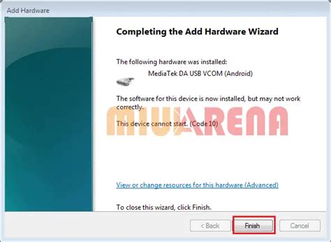 Cara Install MTK USB VCOM Driver Android Pada Laptop PC Windows MIUIArena