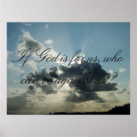 If God Is For Us Who Can Be Against Us Poster