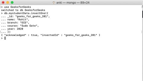 Mongodb Base De Données Collection Et Document Stacklima