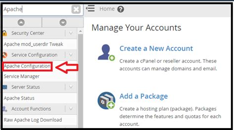 How To Configure Apache Rlimits Via Whm Interface