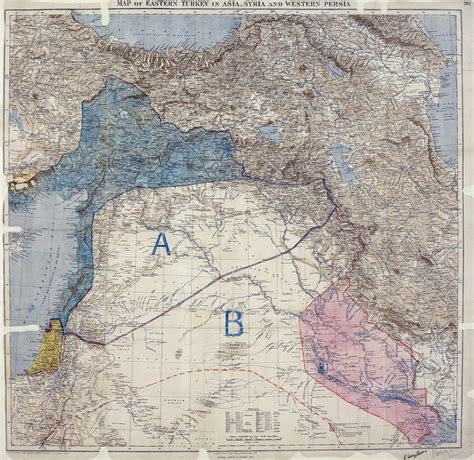 Explicador Os Pontos Essenciais Do Acordo Sykes Picot