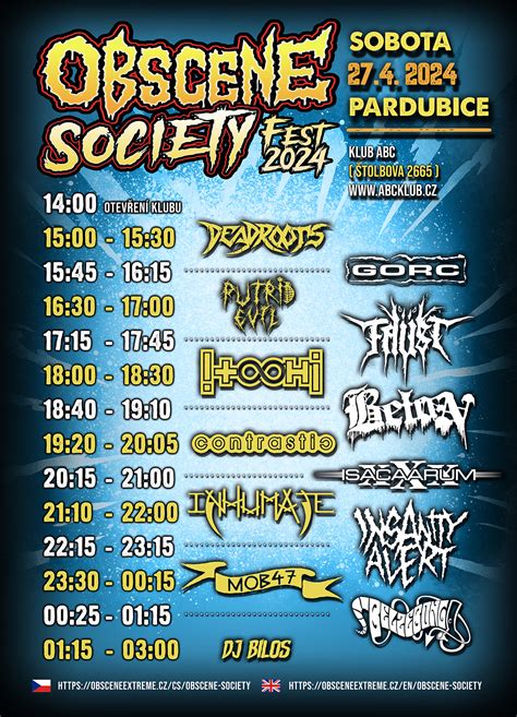 OBSCENE SOCIETY FEST IS COMING AGAIN IN APRIL 2024 OEF Europe