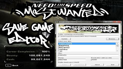 Nfs Mw Save Editor Domfans