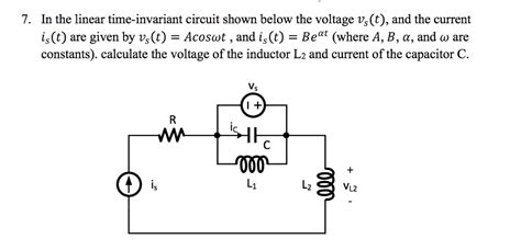 solved in the linear time invariant circuit shown below the voltage