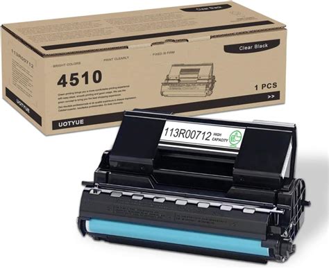 Phaser 4510 Toner Cartridge 113r00712 Uoty 1 Pack Black
