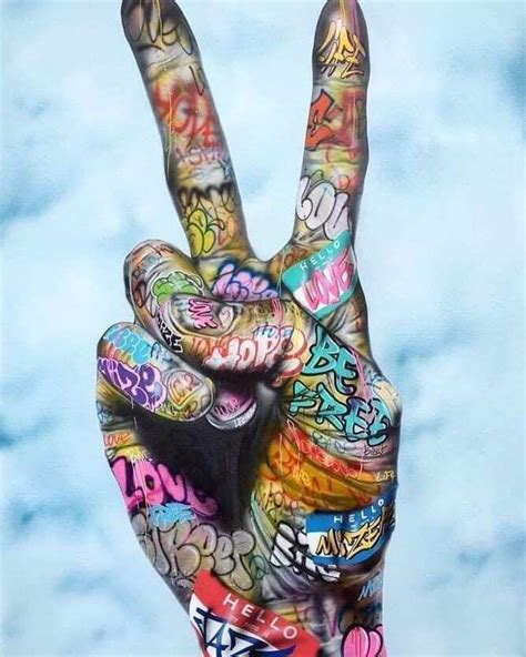 Pin De Mindy Zimmerman Em Peace Love And Hippieness Kobra Street Art