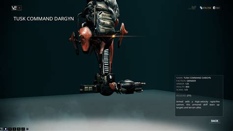 Tusk Dargyns And Codex General Warframe Forums