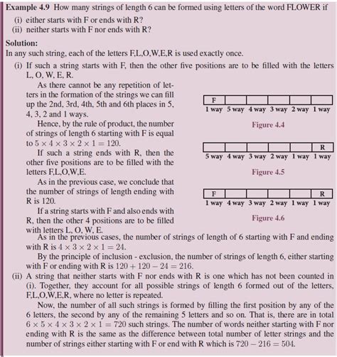 Fundamental Principles Of Counting Solved Example Problems Exercise